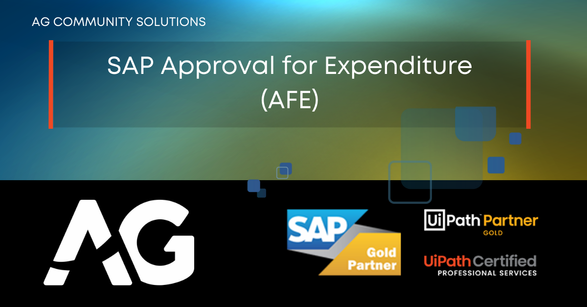 Automating SAP Authorisation For Expenditure with SAP Build (AFE)