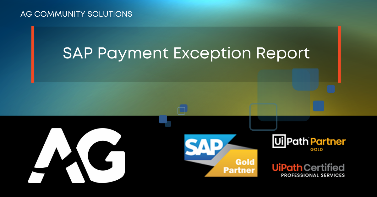 Automating SAP Payment Exception Report with SAP Build