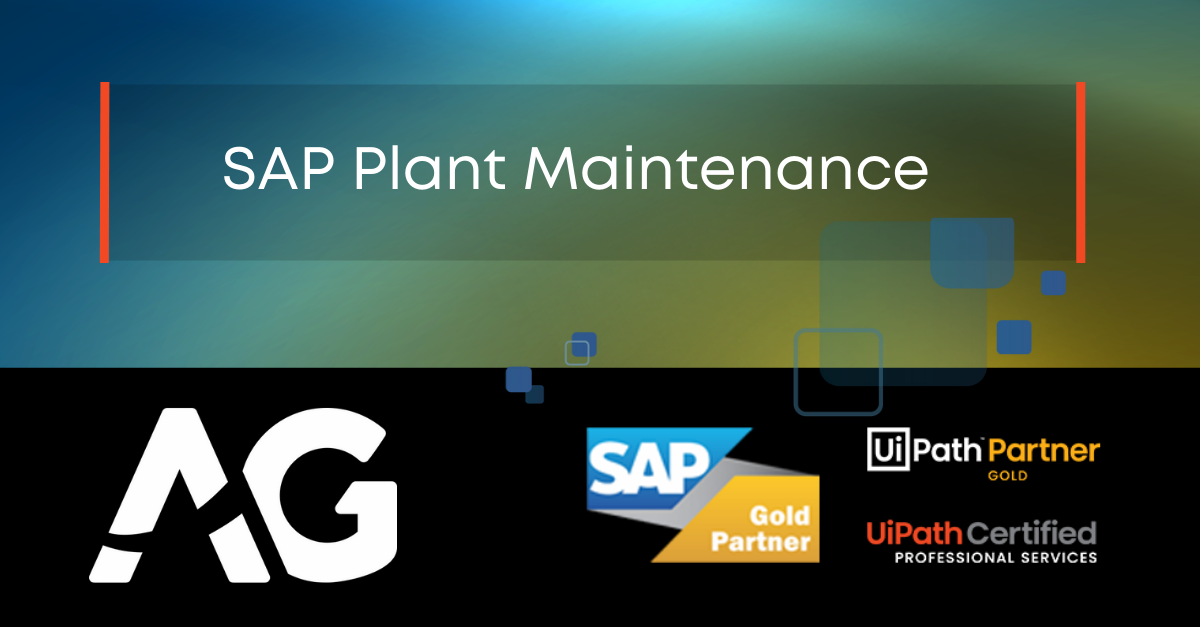 SAP Plant Maintenance | SAP PM Specialists | AG Consultancy