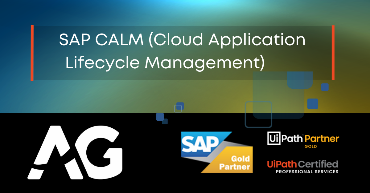 RISE with SAP - SAP Cloud Application Lifecycle Management (CLAM)