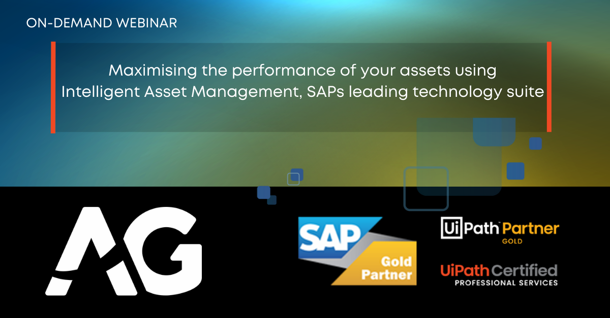 SAP Intelligent Asset Management suite - Webinar