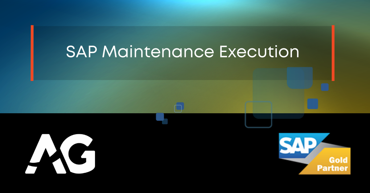 Maintenance Execution