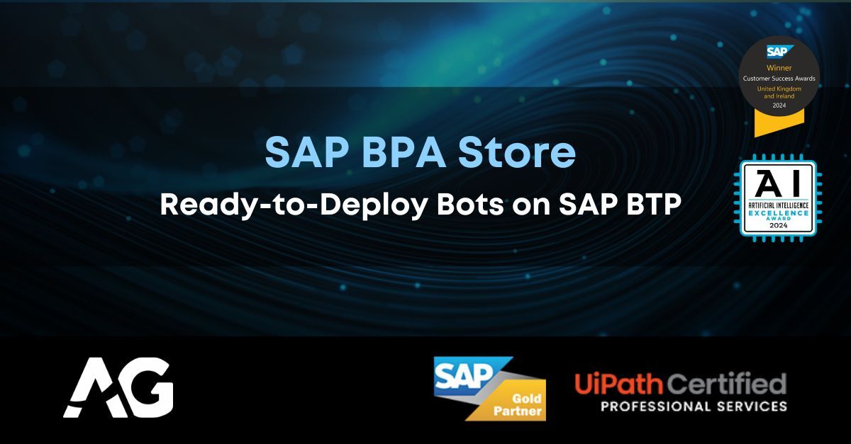 SAP BPA Store | SAP Build Bots & Intelligent Agents