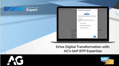 AG | SAP BTP Expert Competency | SAP Competency Framework